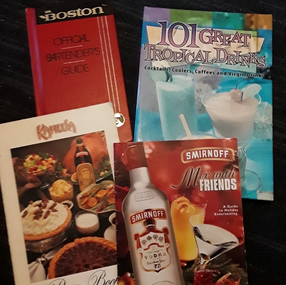 Kitchen | Bartending Recipe Books Set | Poshmark